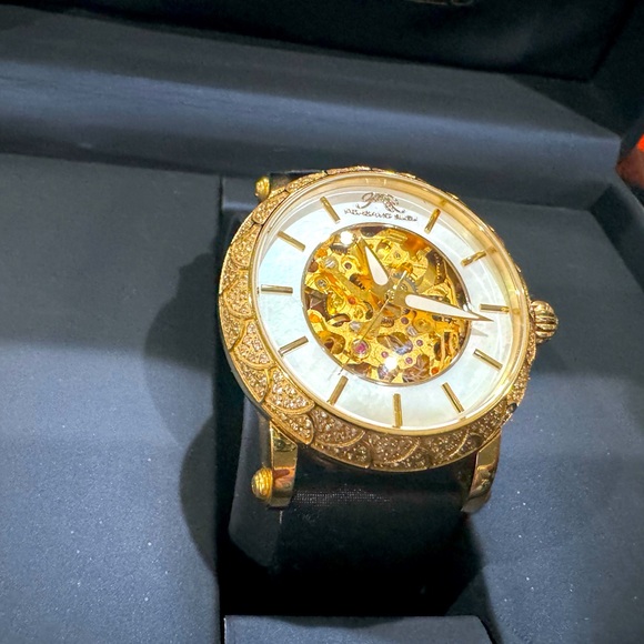 Accessories | Porsamo Bleu Liza Luxury Automatic Topaz Womens Watch ...